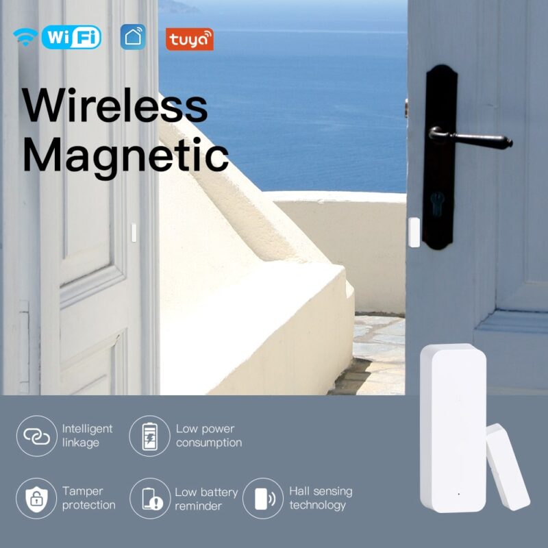 MOES WiFi Gate Magnetic Sensor - We Volt
